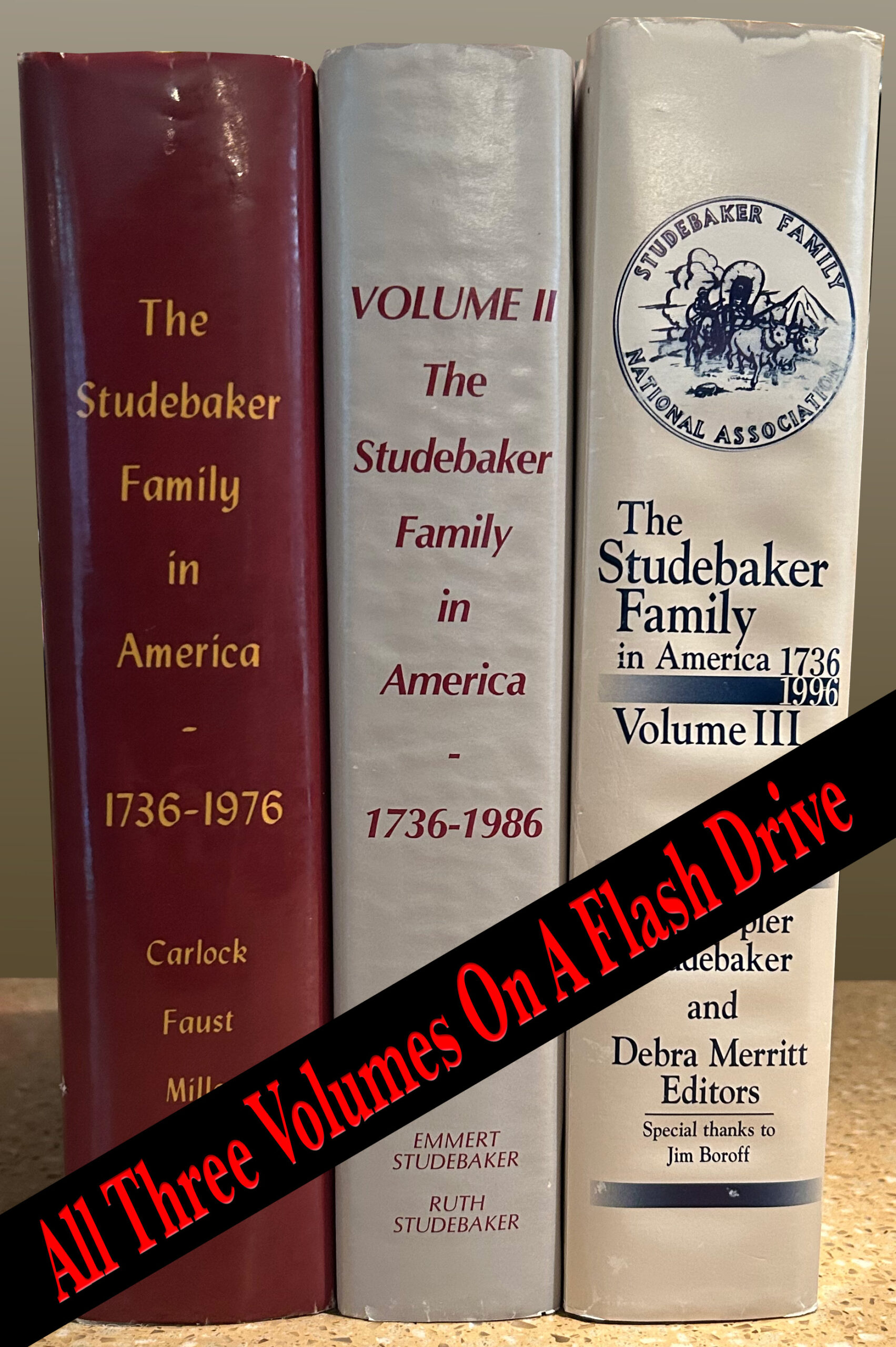 3 Volume Flash Drive – The Studebaker Family National Association